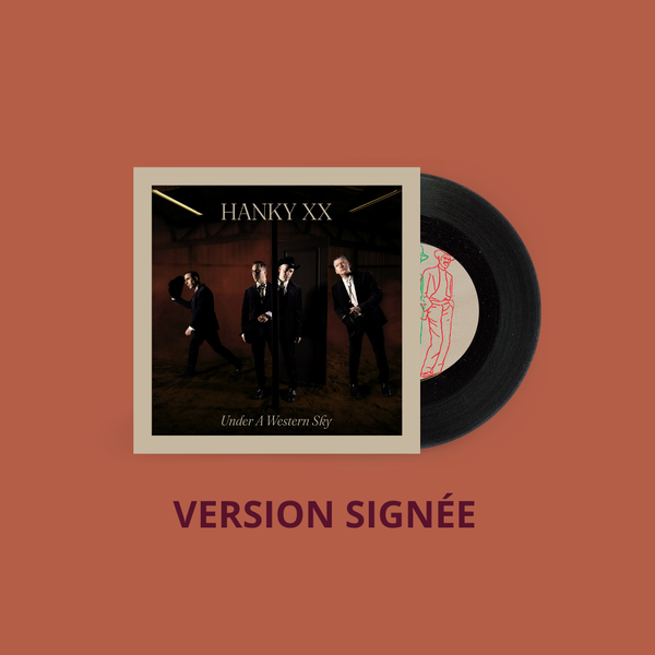 Vinyle Signé | Under A Western Sky | HANKY XX – Kuroneko-Boutique